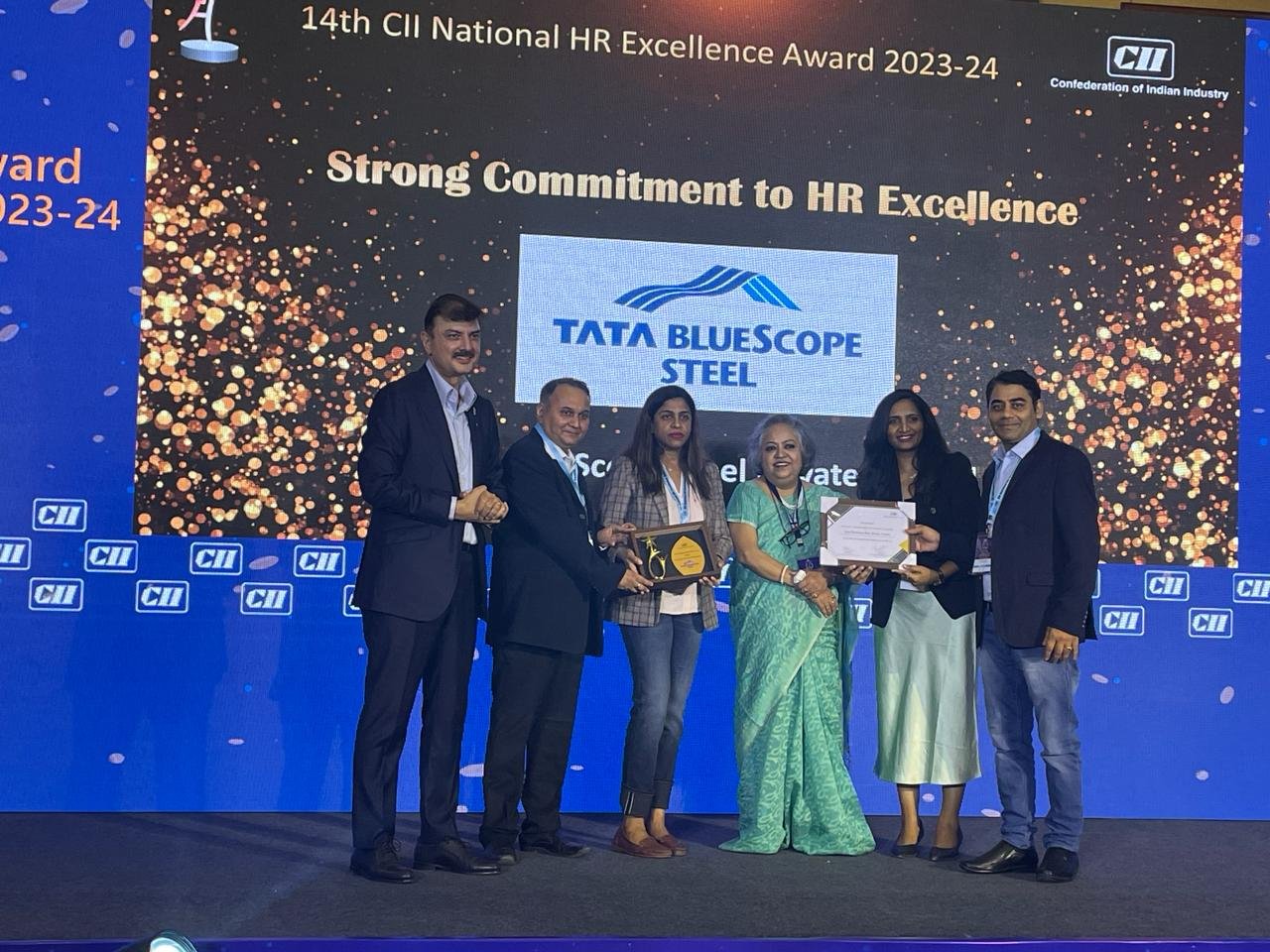 Tata BlueScope Steel Recognized by CII HR Excellence Award 2023-24 ...