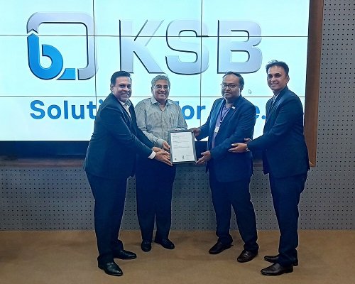 KSB Limited Sets Industry Benchmark with ISO- Certification for ...