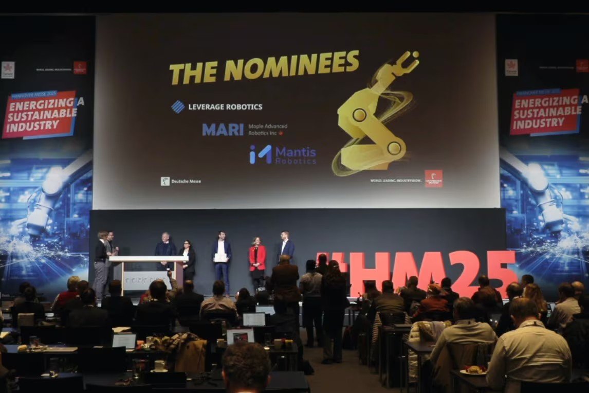 Canadian company wins ROBOTICS AWARD 2025 - Machine Edge Global