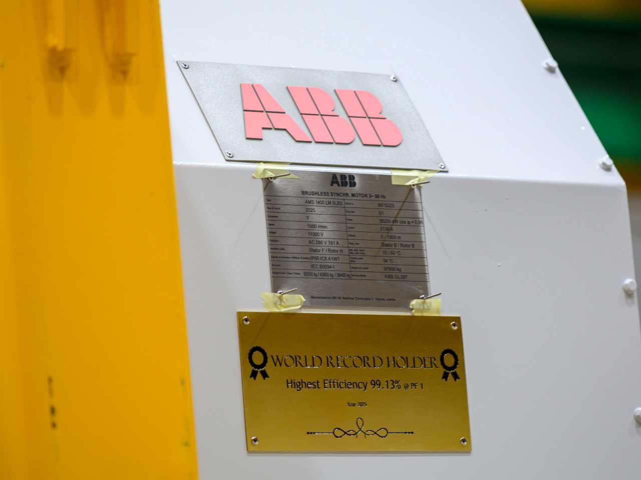 ABB motor sets new world record at an Indian steel plant by achieving ...