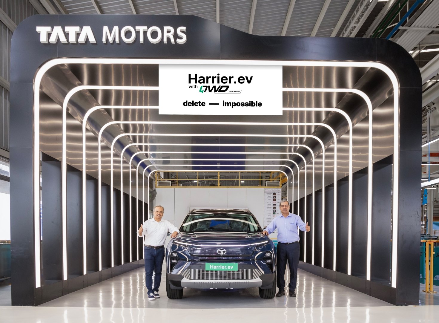 Tata Motors commences production of the all-new Harrier.ev - Machine ...