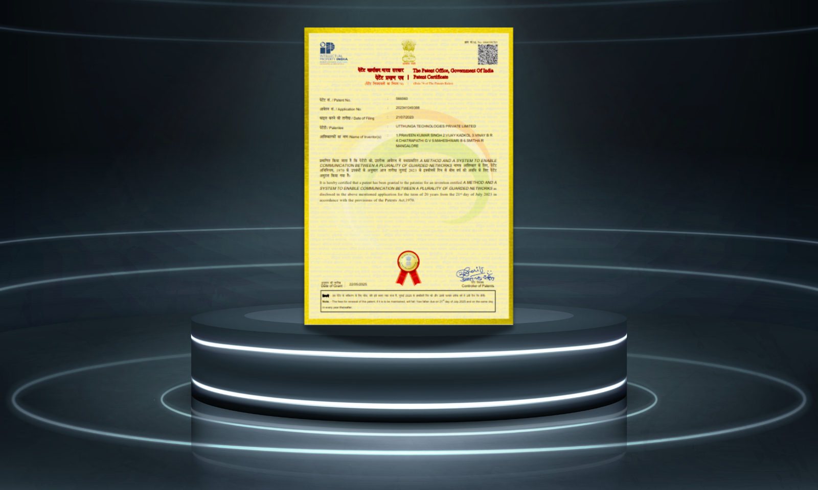 Utthunga secures patent for Industrial System enabling Safe Decoupled ...